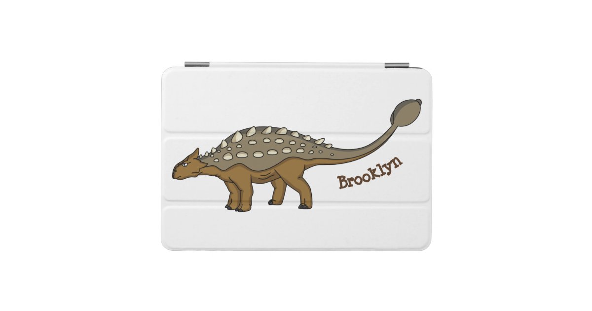 Ankylosaurus armoured dinosaur illustration iPad mini cover | Zazzle