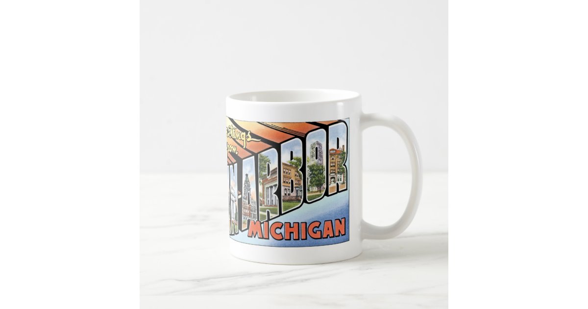 Ann Arbor mug | Zazzle
