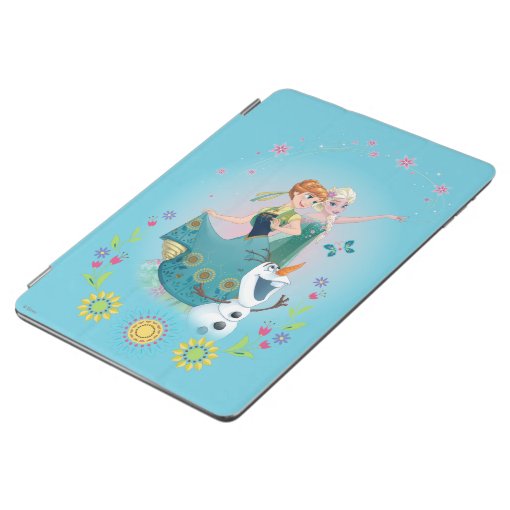 Anna and Elsa | Celebrate Sisterhood iPad Air Cover | Zazzle