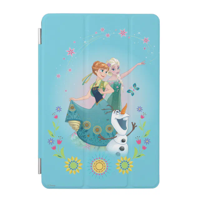 Anna and Elsa | Celebrate Sisterhood iPad Mini Cover | Zazzle