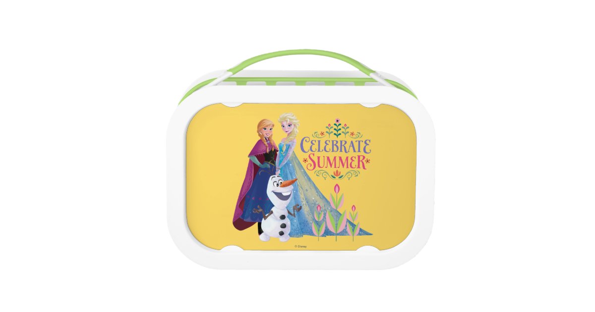 Anna and Elsa | Celebrate Summer Lunch Box | Zazzle