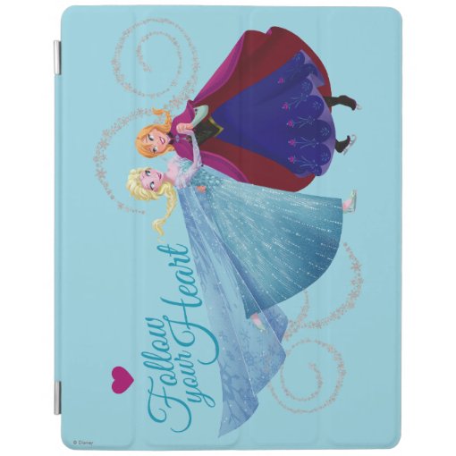 Anna and Elsa | Family Love iPad Smart Cover | Zazzle
