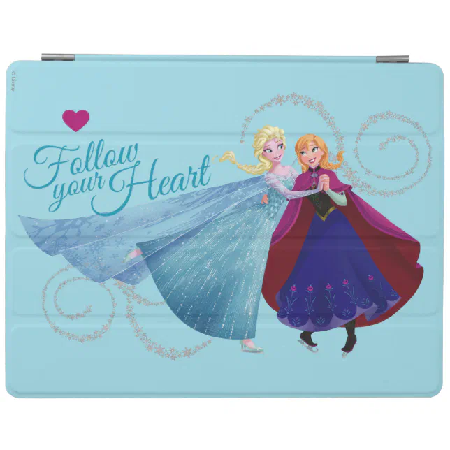 Anna and Elsa | Family Love iPad Smart Cover | Zazzle