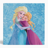 Anna and Elsa | Hugging Binder | Zazzle