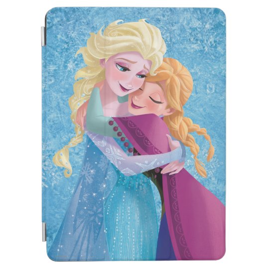 Anna and Elsa | Hugging iPad Air Cover | Zazzle.com