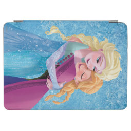 Anna and Elsa | Hugging iPad Air Cover | Zazzle