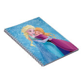 Anna and Elsa | Hugging Notebook | Zazzle