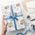 Anna and Elsa Pattern Wrapping Paper | Zazzle