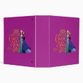 Anna and Elsa | Standing Back to Back Binder | Zazzle