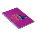 Anna and Elsa | Standing Back to Back Notebook | Zazzle