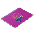 Anna and Elsa | Standing Back to Back Notebook | Zazzle
