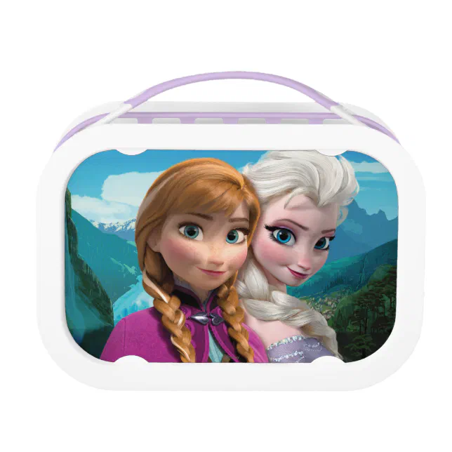 Anna and Elsa | Together Lunch Box | Zazzle