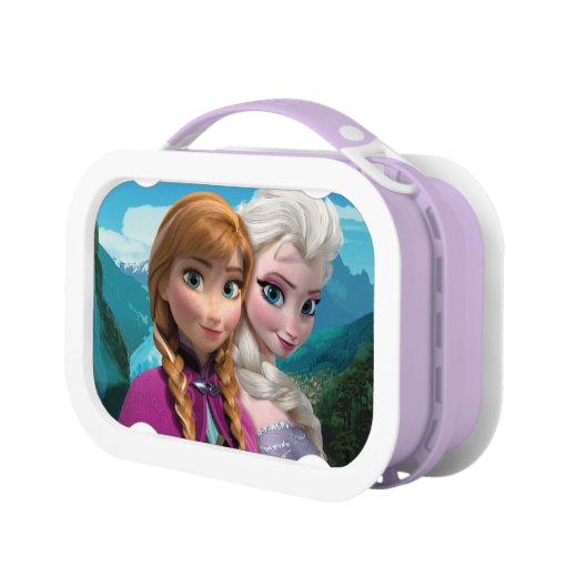 Anna and Elsa | Together Lunch Box | Zazzle