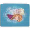 Anna and Elsa | Winter Magic iPad Smart Cover | Zazzle