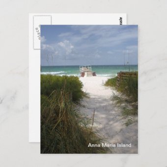 Anna Maria Island Postcard | Zazzle