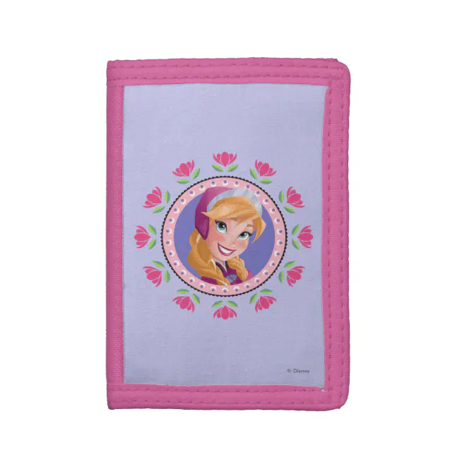 Anna | Princess Tri-fold Wallet | Zazzle