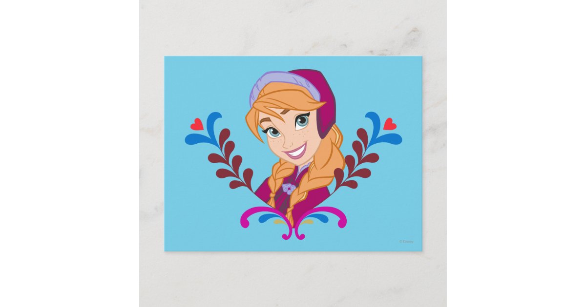 Anna | Strong Heart Postcard | Zazzle