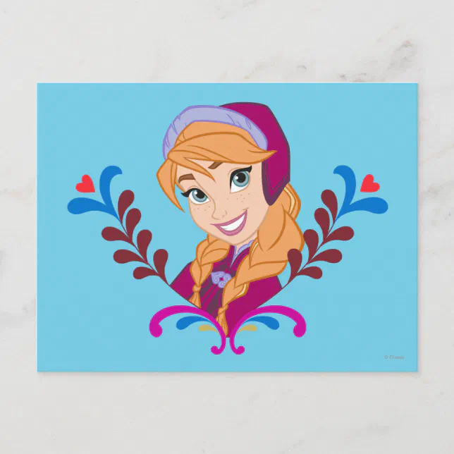 Anna | Strong Heart Postcard | Zazzle