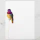 Anna's Hummingbird Photo Letterhead Stationery | Zazzle