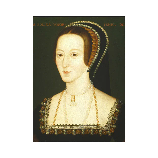 Anne Boleyn Canvas Print | Zazzle