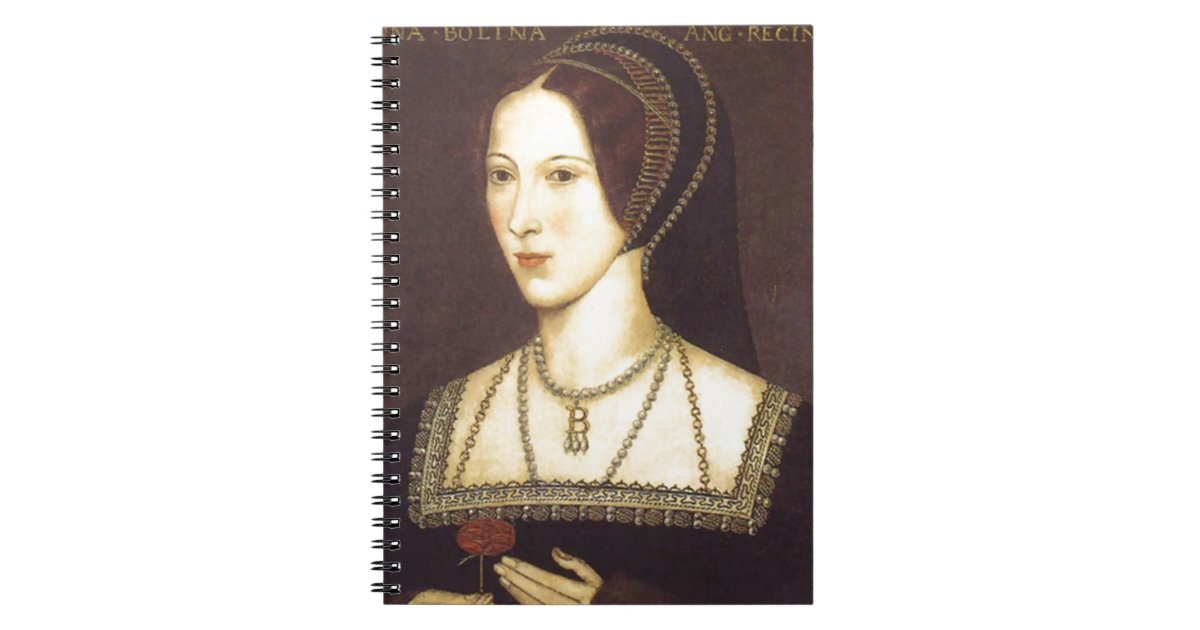 Anne Boleyn Notebook | Zazzle