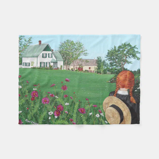 Anne of Green Gables Fleece Blanket, Small | Zazzle