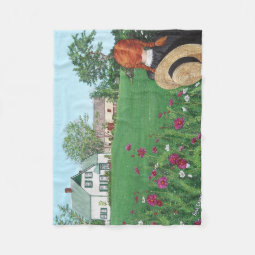 Anne of Green Gables Fleece Blanket, Small | Zazzle