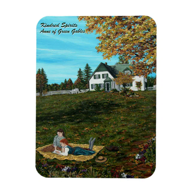 Anne of Green Gables "Kindred Spirits" 3x4 Magnet | Zazzle