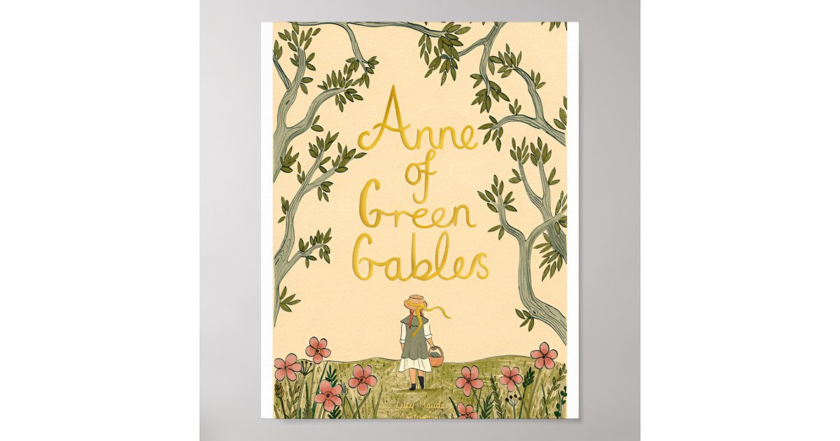 Anne of Green Gables Retro Poster | Zazzle