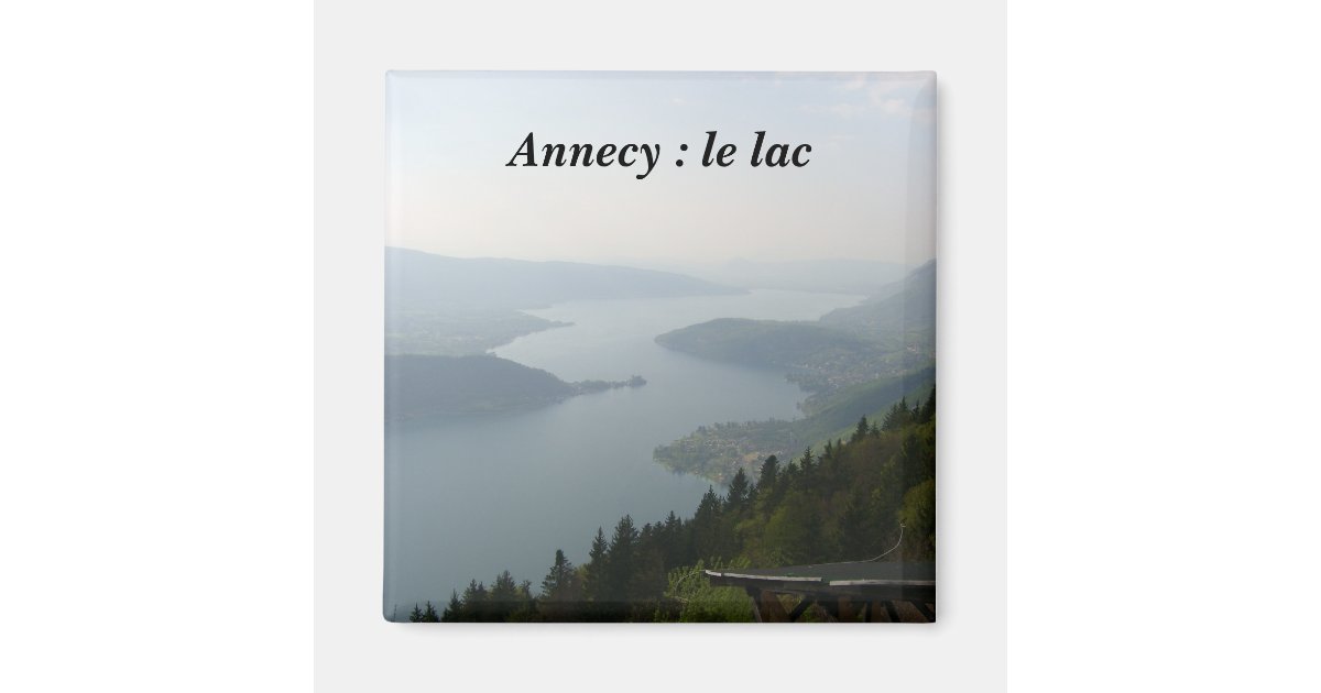 Annecy: Lake - Magnet | Zazzle
