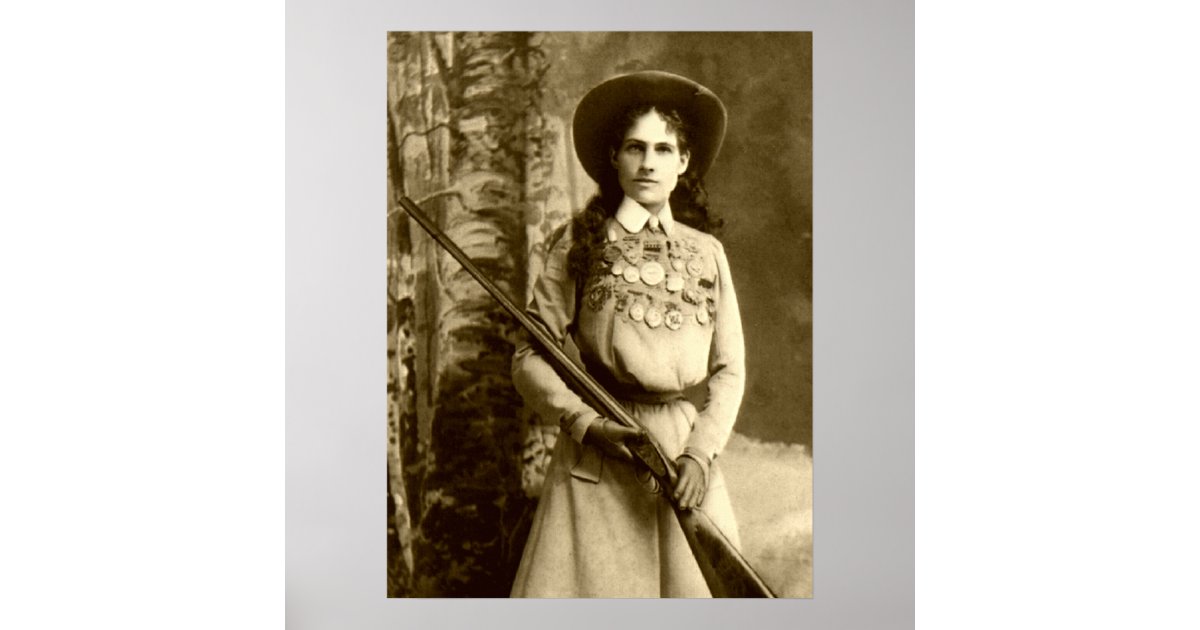 Annie Oakley Classic Poster | Zazzle