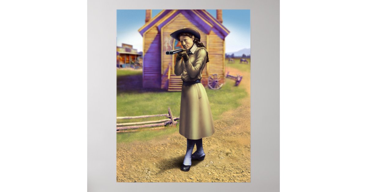 Annie Oakley Poster | Zazzle