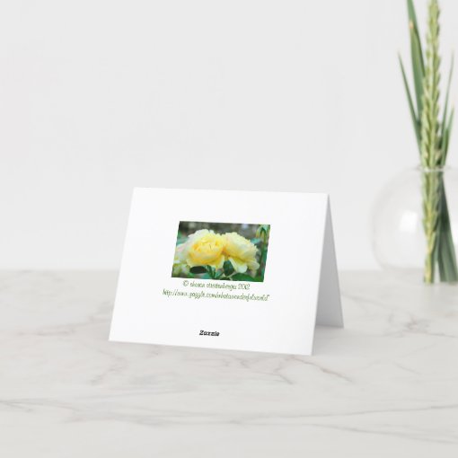 Anniversary Card, Yellow Roses Card | Zazzle
