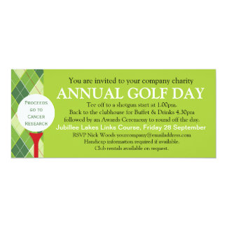 Golf Outing Invitations & Announcements | Zazzle