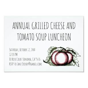 Soup Invitations | Zazzle