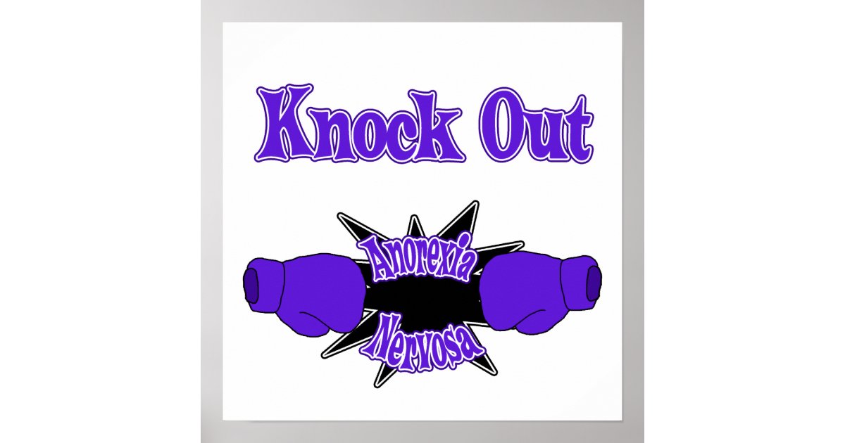 Anorexia Nervosa Poster | Zazzle