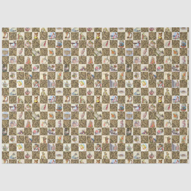 Another Alice in Wonderland Series Design 66 Tissue Paper | Zazzle