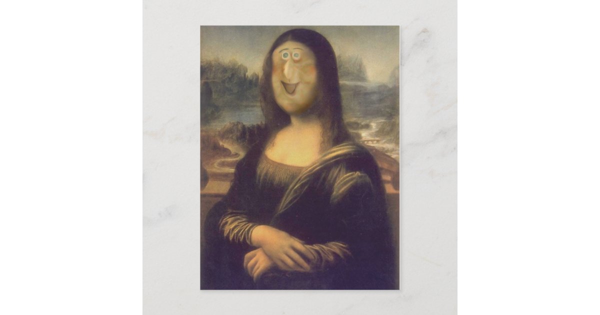 Another Mona Lisa Postcard | Zazzle