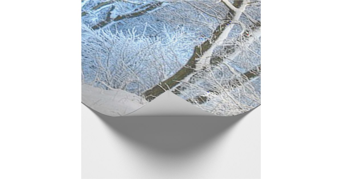 another winter wonderland wrapping paper | Zazzle