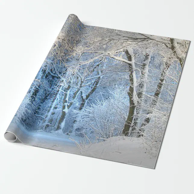 another winter wonderland wrapping paper | Zazzle