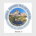 Ansel Adams Wilderness Sticker | Zazzle