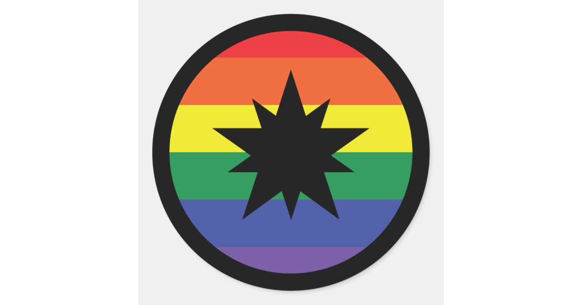 Ansteorra Pride Classic Round Sticker | Zazzle