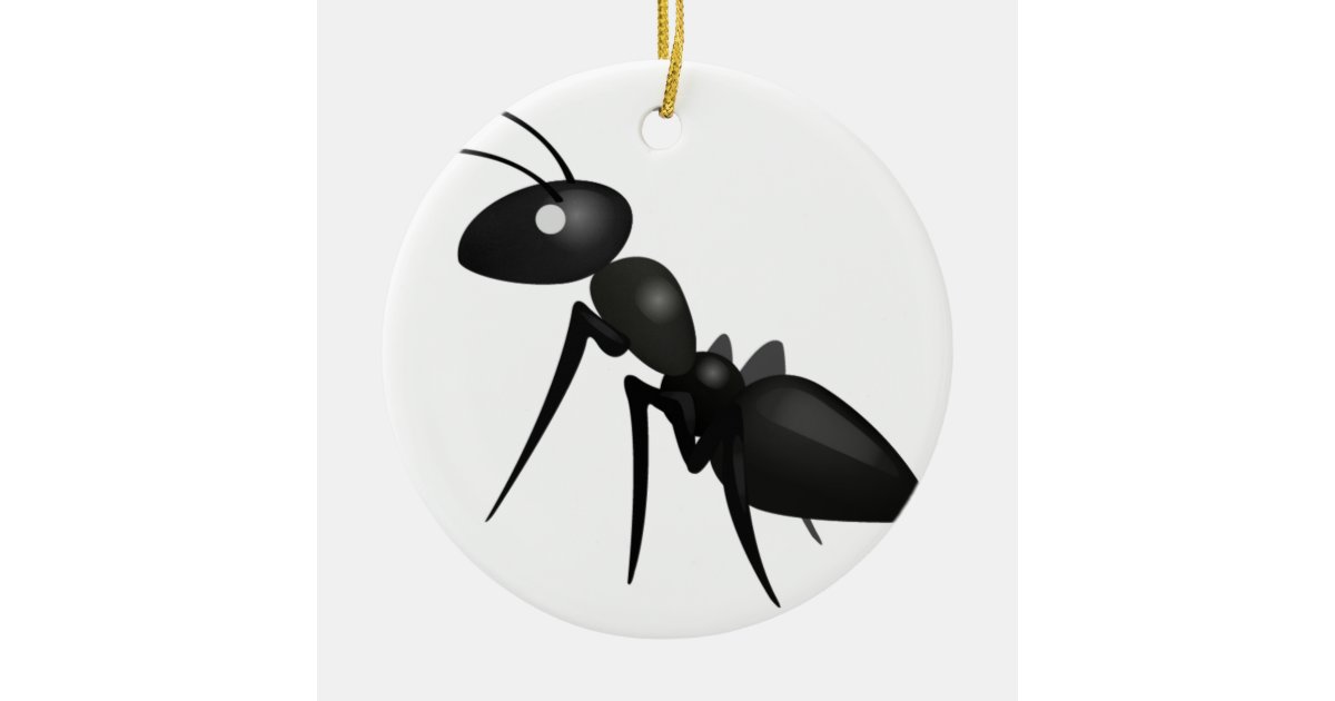 Ant - Emoji Ceramic Ornament | Zazzle
