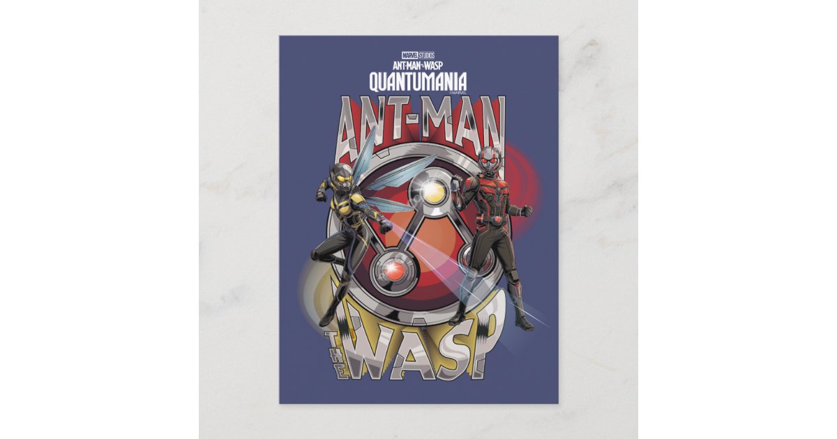 Ant-Man and the Wasp Pym Particle Graphic Postcard | Zazzle