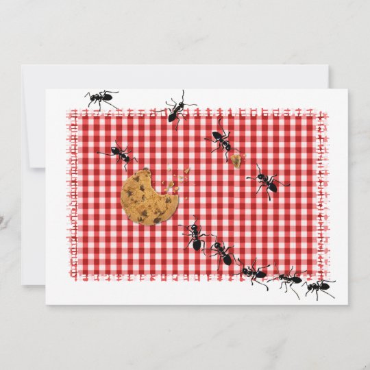 Ant Picnic Invitation | Zazzle.com