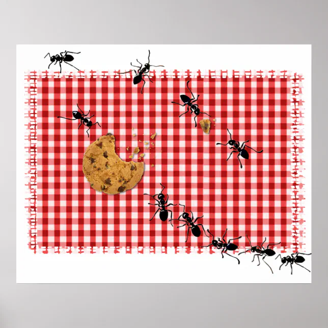 Ant Picnic Poster | Zazzle