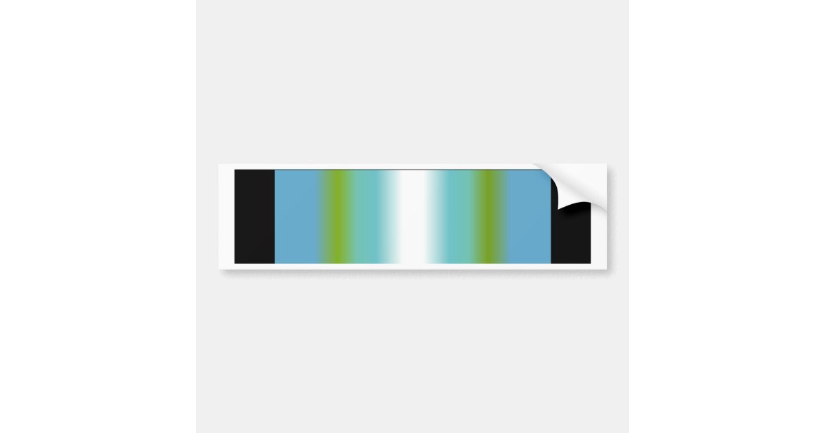 Antarctic Service Ribbon Bumper Sticker | Zazzle
