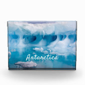 Antarctica iceberg photo with text | Zazzle