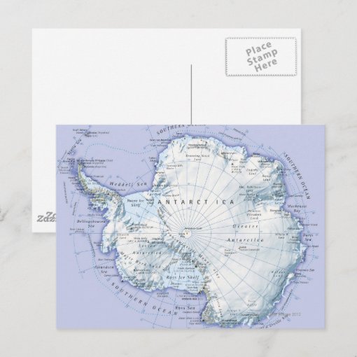 Antarctica Postcard | Zazzle