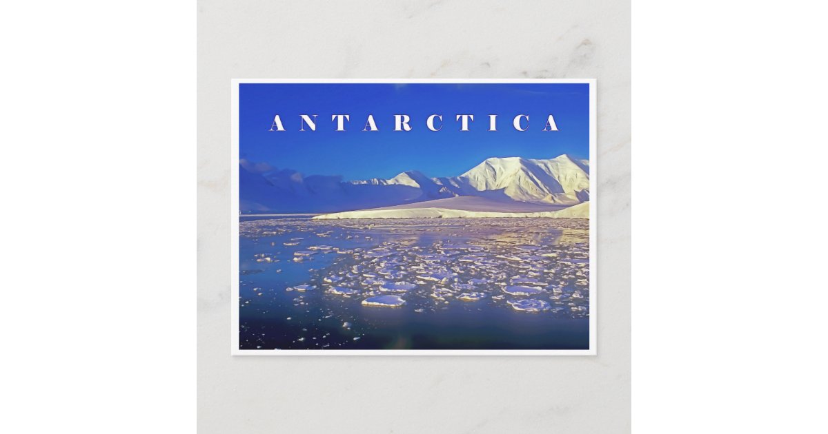 Antarctica Postcard | Zazzle